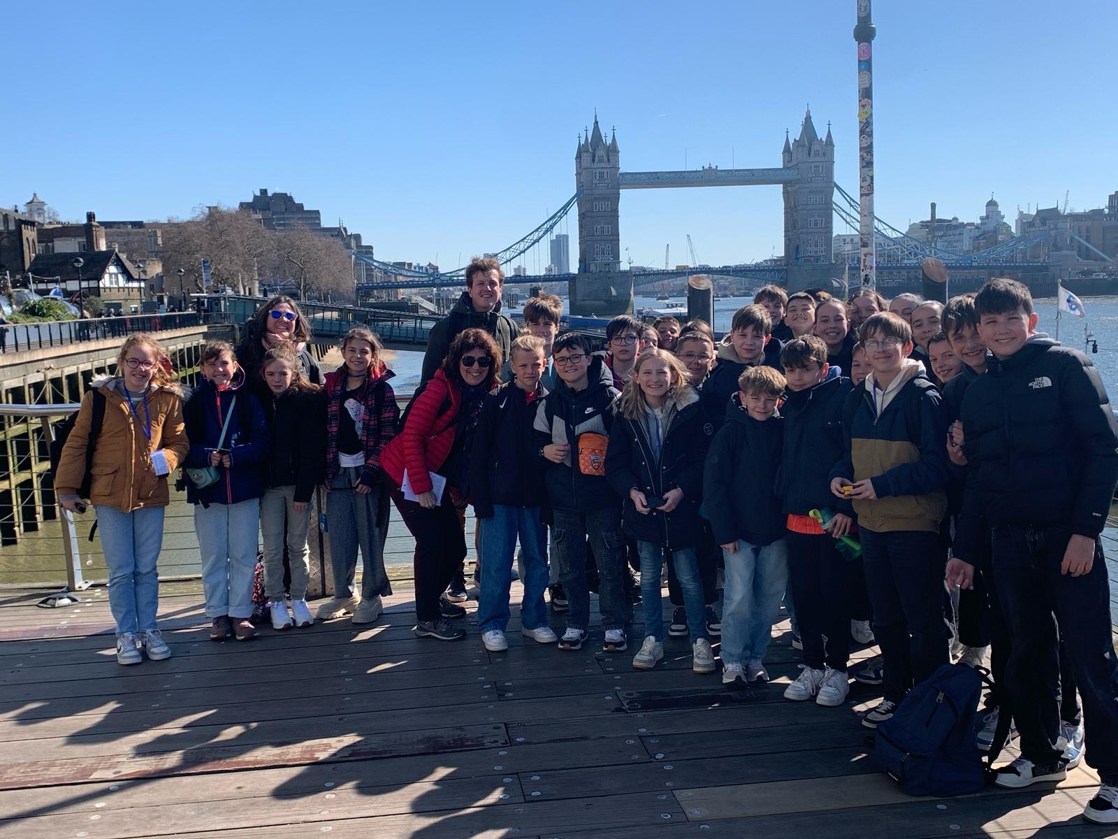 MARS 2025 : SEJOUR A LONDRES POUR 57 ELEVES DE 6EME DU COLLEGE SAINTE ...